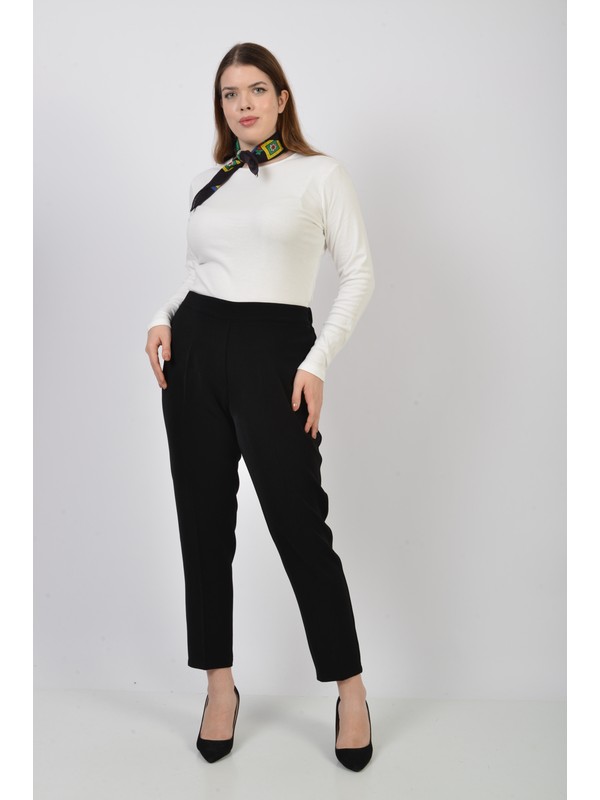 Butik Miza Arkası Lastikli Büyük Beden Pantolon Fiyatı