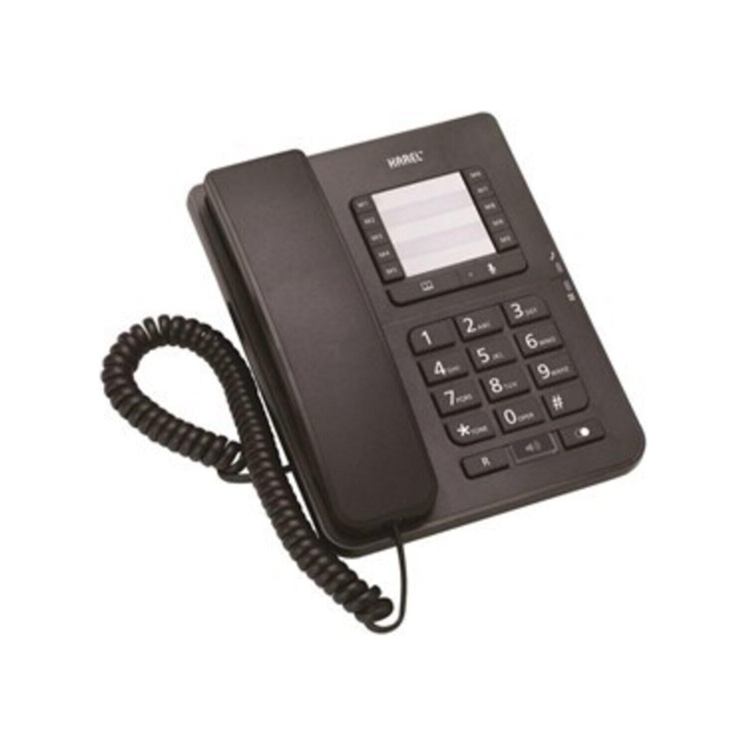 Karel Tm142 Siyah Masa Üstü Telefon Tm-142 Tel.Kr Tm-142 Fiyatı