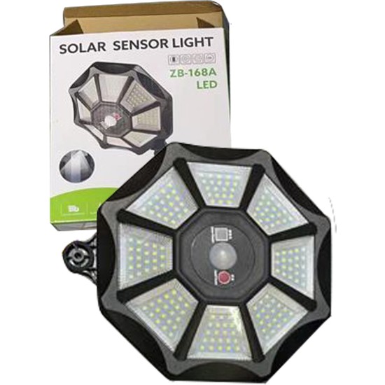 Gizzodo Powermaster ZB-168A Kumandalı Sensörlü Beyaz Solar Fiyatı