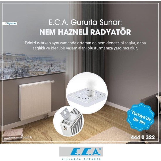 Eca Panel Radyatör 400X400 Pkkp Tip 22 Fiyatı - Taksit Seçenekleri