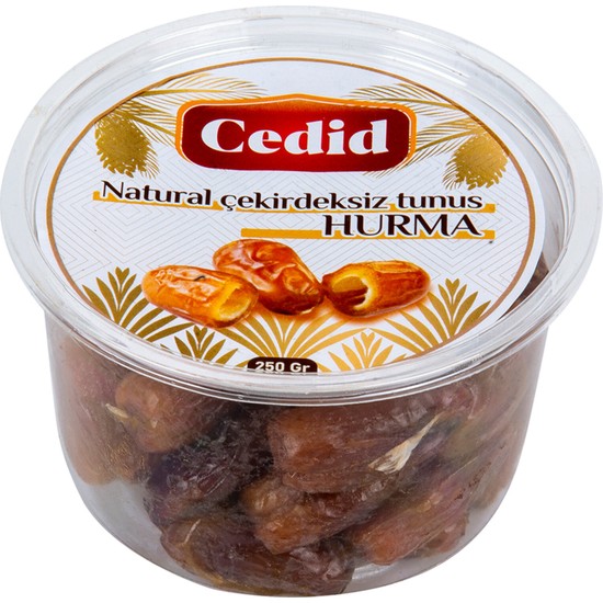 Cedid Natural Çekirdeksiz Tunus Hurma 250 G Fiyatı