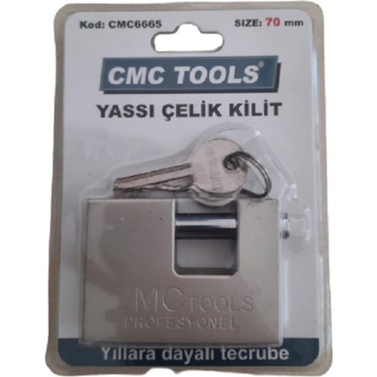 Cmc Tools Yassı Çelik Kilit 70MM Fiyatı - Taksit Seçenekleri