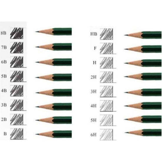 Faber-Castell Faber Castell 8b Resim Kalemi Dereceli Faber Fiyatı