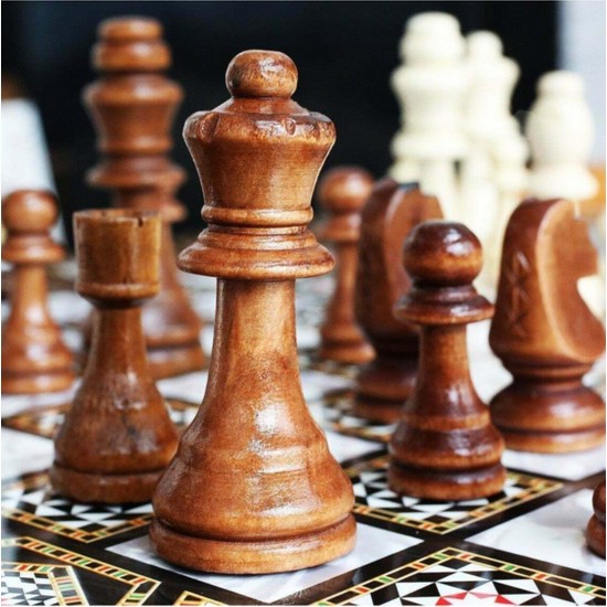 Revello Tavla Satranç ve Dama Seti 50&50MUHTEŞEM Ahşap Fiyatı
