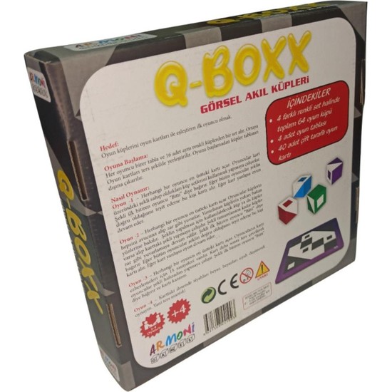 Elux Q-Boxx Cubes Qbitz Görsel Akıl Küpleri (Yenilendi) Fiyatı