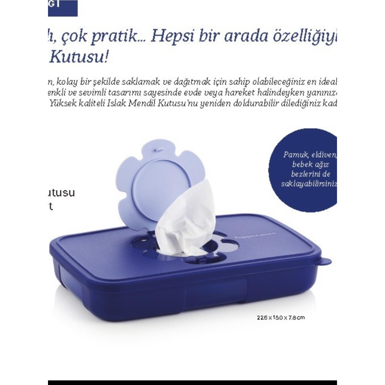Tupperware Islak Mendil Kutusu Fiyatı - Taksit Seçenekleri