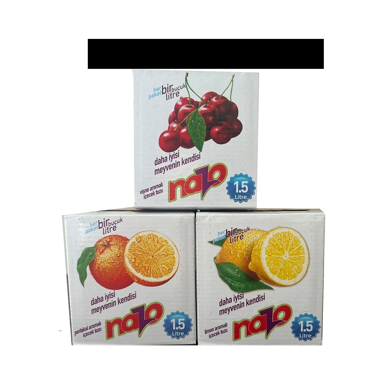 Nazo Toz İçecek Limon&portakal&vişne 24'lü x 3 Fiyatı