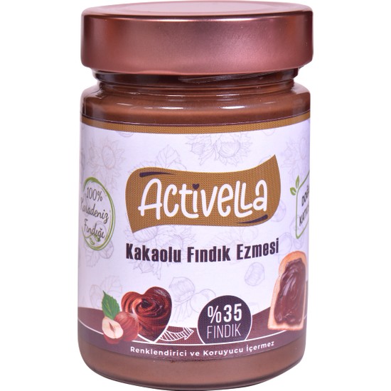 Activella Kakaolu Fındık Ezmesi 330 gr %35 Fındıklı x 2 Adet Fiyatı