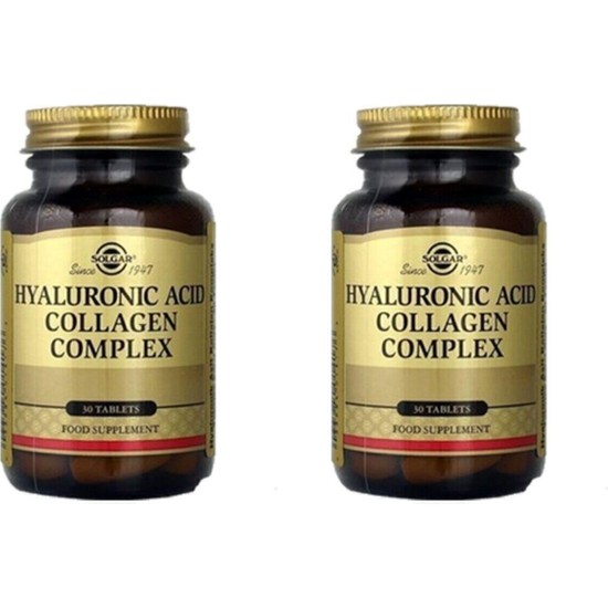 Solgar Hyaluronic Acid Collagen Complex 120 Mg 30 Tablet Fiyatı