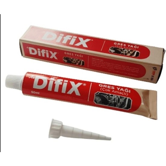 Difix Tüp Gres Yağı Çok Amaçlı Pratik Kullanım Için 50 ml Fiyatı