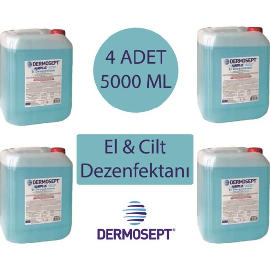 Lovymed Dermosept Handplus El Dezenfektanı 5000 Ml X 4 Adet Fiyatı