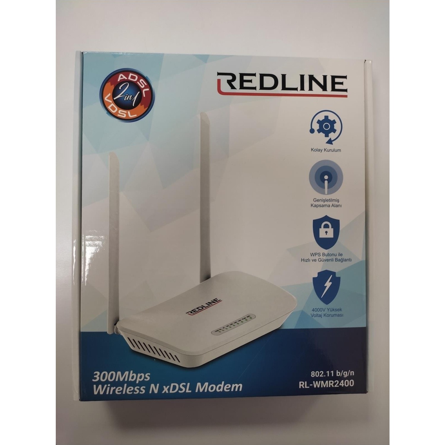 Redline RL-WMR2400 Adsl2+ / Vdsl2+ Kablosuz Modem Fiyatı
