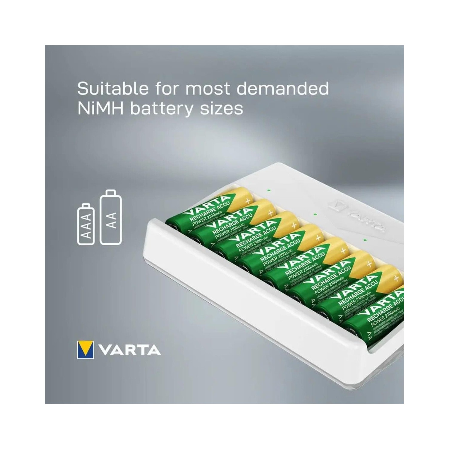 Varta 57659 USB Multi Charger 8 Pil Şarj Cihazı+8 Adet Fiyatı