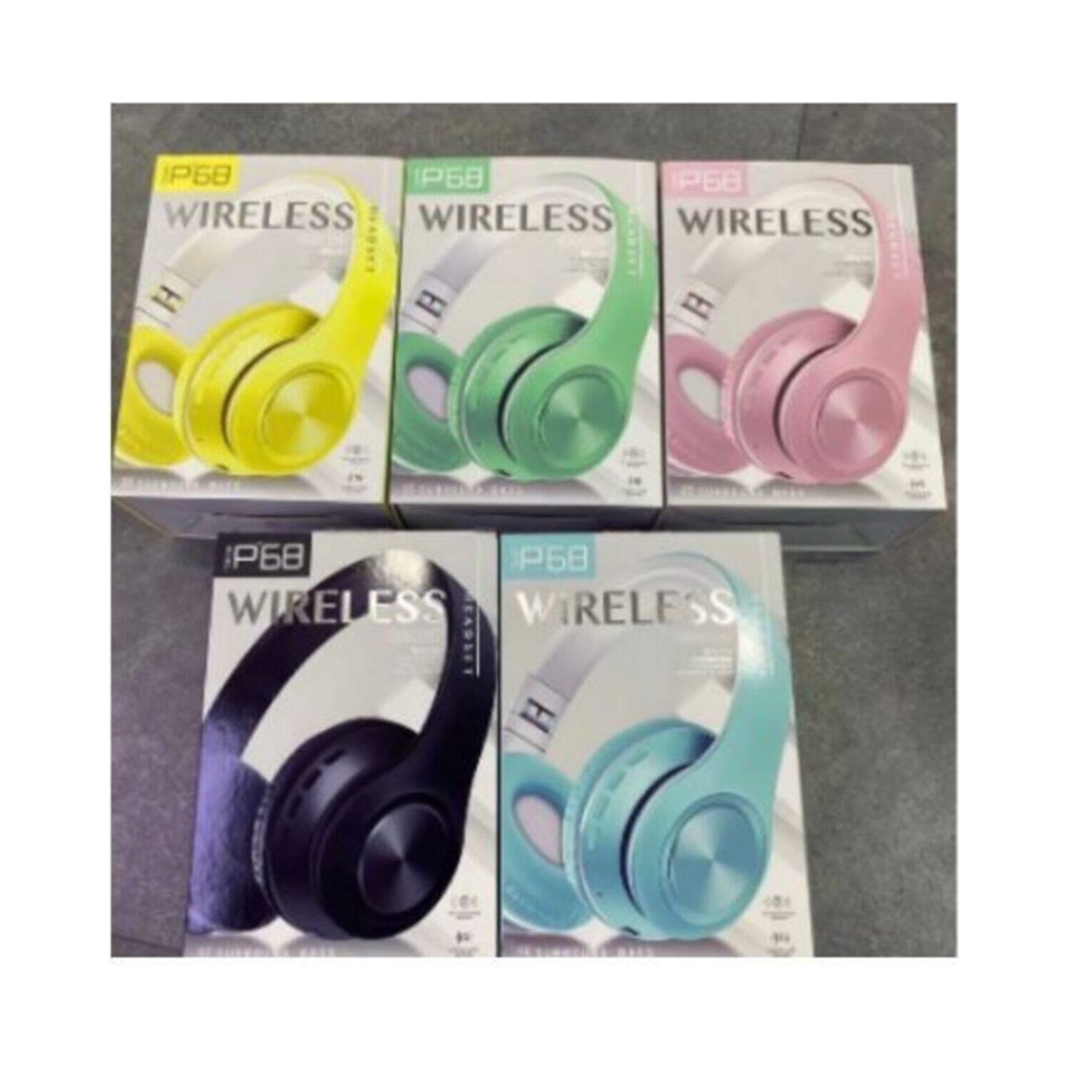Universal P68 Bluetooth Kablosuz Stereo Kulaklık - Fiyatı