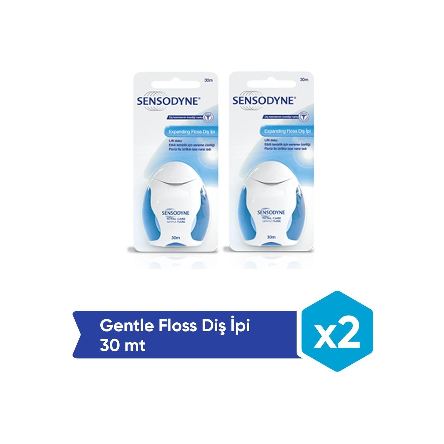 Sensodyne Gentle Floss Diş Ipi 30 Mt- 2 Li Paket Fiyatı