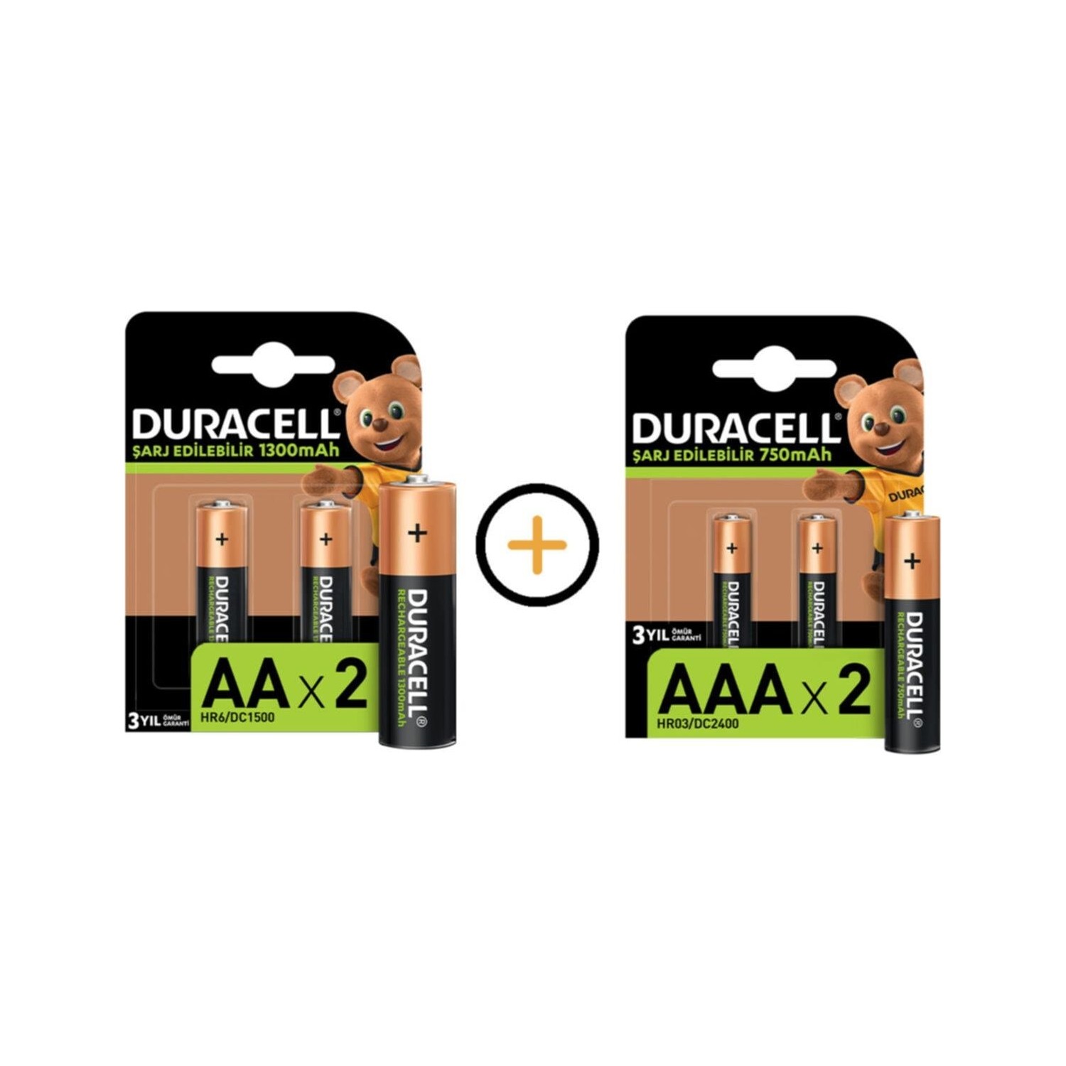 Duracell Duracel L Şarj Edilebilir 2'li Aa 1300MAH ve L Şarj Fiyatı