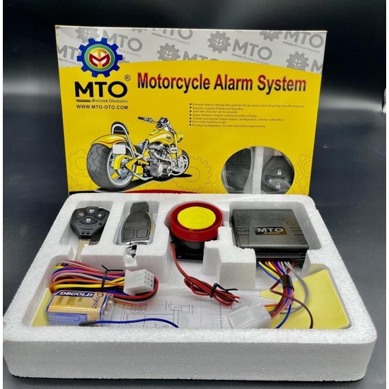 Mto Motosiklet Alarm-Uzaktançalıştırma Seti -Motor Alarmı Fiyatı