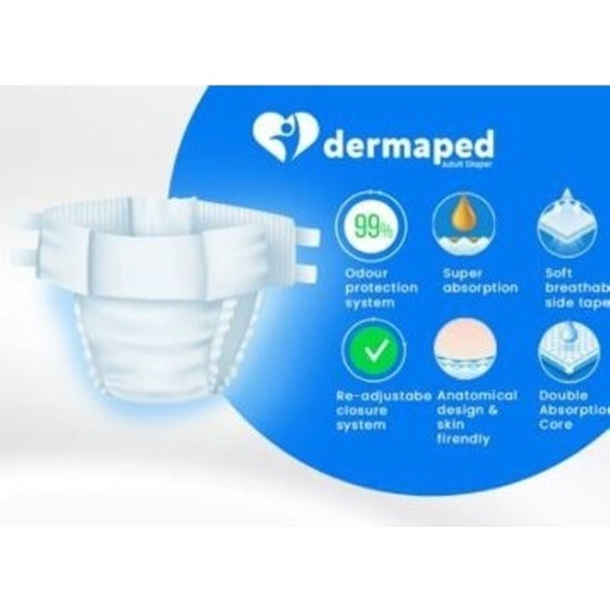 Dermaped Yetişkin Hasta Bezi Belbantlı Large Orta Boy 30 Lu Fiyatı