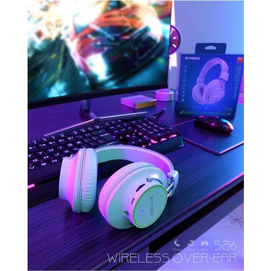 Syrox S26 Bluetooth 4 Fonksiyonlu Kulak Üstü Kulaklık Syrox Fiyatı