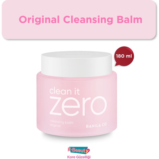BANILA CO Banila.Co Clean It Zero Original Cleansing Balm Yağ Bazlı ...