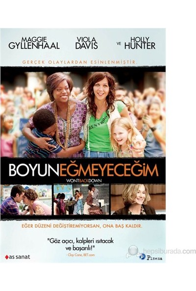 Won't Back Down (Boyun Eğmeyeceğim) (DVD)