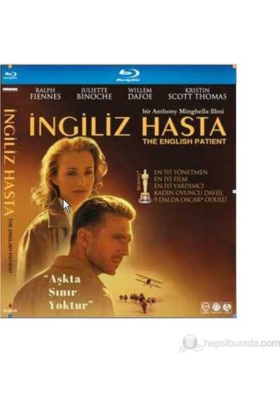 The English Patient (İngiliz Hasta) (Blu-Ray Disc)