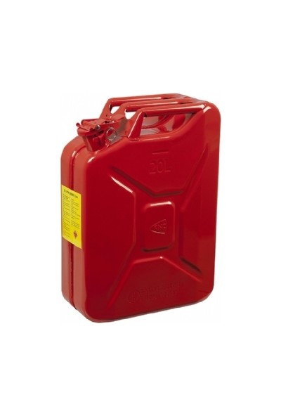 Knc Metal Yakıt Bidonu 20 Lt Kırmızı