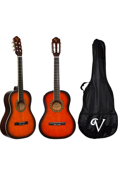 Victoria Klasik Gitar Seti Kılıf ve Pena Hediyeli 3/4 CG160SB Victoria Klasik Gitar Seti Kılıf ve Pena Hediyeli 3/4 CG160SB