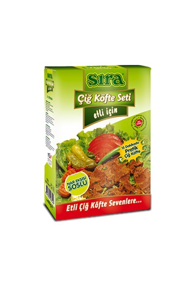 Şekeroğlu Çiğ Köfte Seti (Etli) Şekeroğlu Çiğ Köfte Seti (Etli)