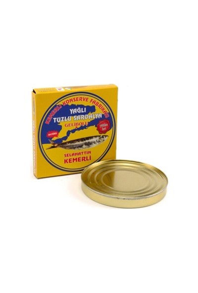 Selahattin Kemerli Yağlı Tuzlu Sardalya 300 gr Selahattin Kemerli Yağlı Tuzlu Sardalya 300 gr