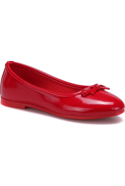 Seventeen Rugy Kırmızı Kız Çocuk Babet