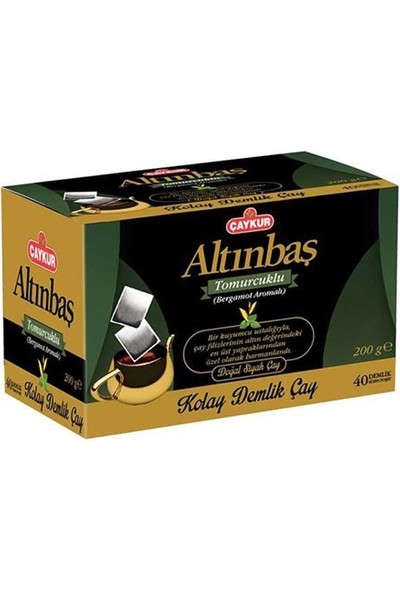 Çaykur Altınbaş Tomurcuklu Demlik Poşet 200 Gr