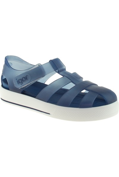 Igor 10171 Star Lacivert Kız Çocuk Sandalet