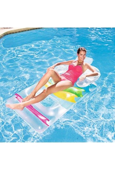 Bestway Şişme Deniz Yatağı Sırt Destekli 43011 Bestway Şişme Deniz Yatağı Sırt Destekli 43011