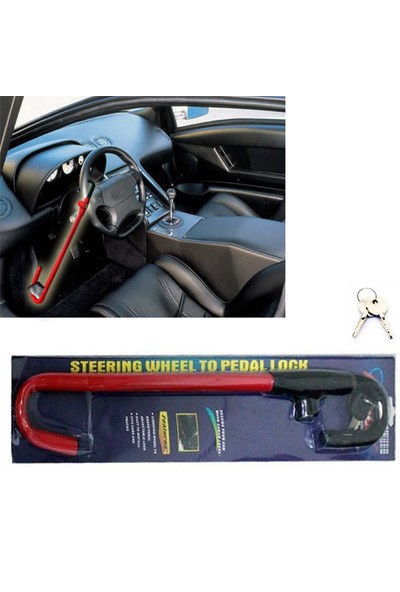 Nettedarikcisi Baston Kilit Direksiyon Kilidi Lüks Anahtarlı Nettedarikcisi Baston Kilit Direksiyon Kilidi Lüks Anahtarlı