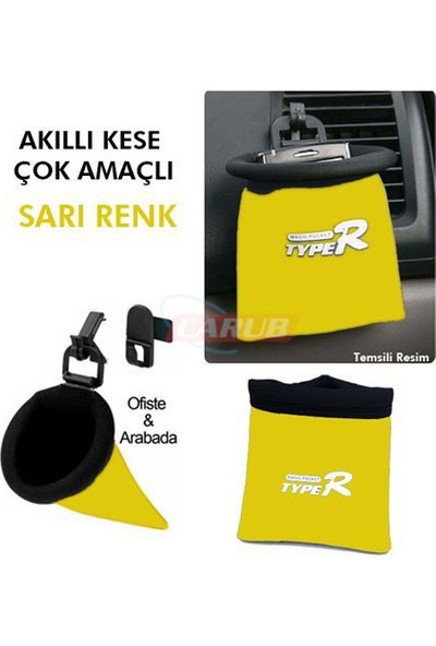 Nettedarikcisi Akıllı Kese Çok Amaçlı Sarı TYPER Nettedarikcisi Akıllı Kese Çok Amaçlı Sarı TYPER