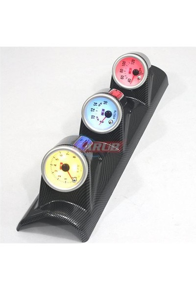 Nettedarikcisi Takometre Devir-Volt-Harert 3Lü Yan 7Renk Cb