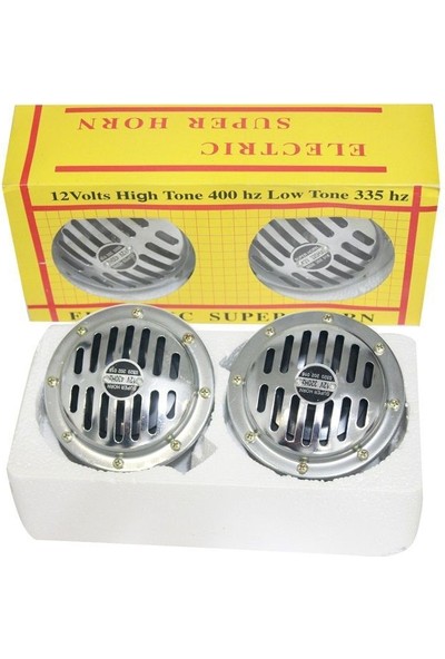 Nettedarikcisi Supertone Korna Krom Nikelajlı 12 Volt Roleli Nettedarikcisi Supertone Korna Krom Nikelajlı 12 Volt Roleli