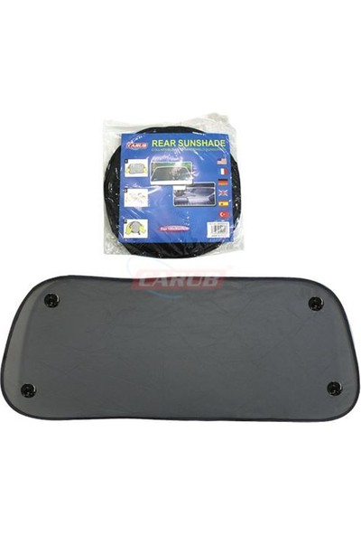 Nettedarikcisi Güneşlik Perde Arka Trapez 110cm Vant Siyah Nettedarikcisi Güneşlik Perde Arka Trapez 110cm Vant Siyah