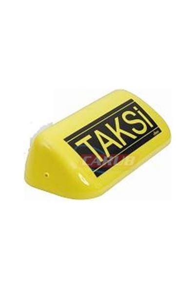 Nettedarikcisi Taksi Levhası Camı Yazılı Sarı