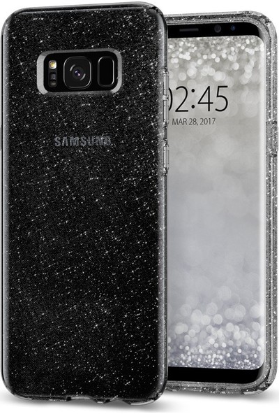 Spigen Samsung Galaxy S8 Kılıf Liquid Crystal Glitter Space Quartz - 565CS21616 Spigen Samsung Galaxy S8 Kılıf Liquid Crystal Glitter Space Quartz - 565CS21616