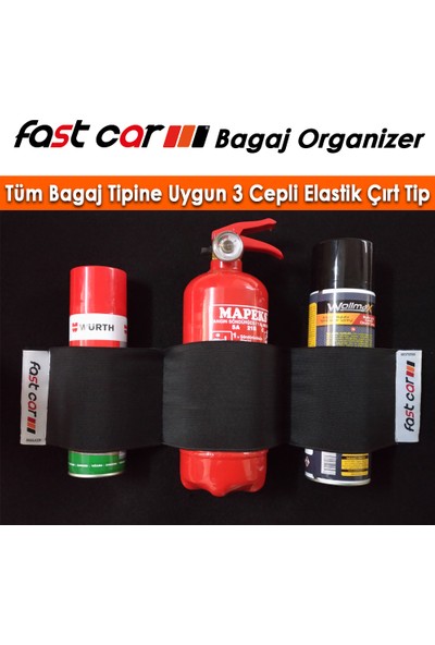 Fast Car Bagaj Organizer 3 Cepli Dağınıklık Toplar Fast Car Bagaj Organizer 3 Cepli Dağınıklık Toplar
