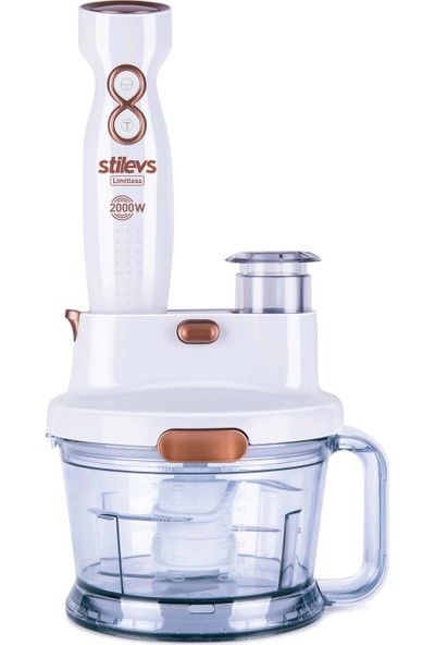 Stilevs Limitless El Blender Seti - Beyaz Stilevs Limitless El Blender Seti - Beyaz