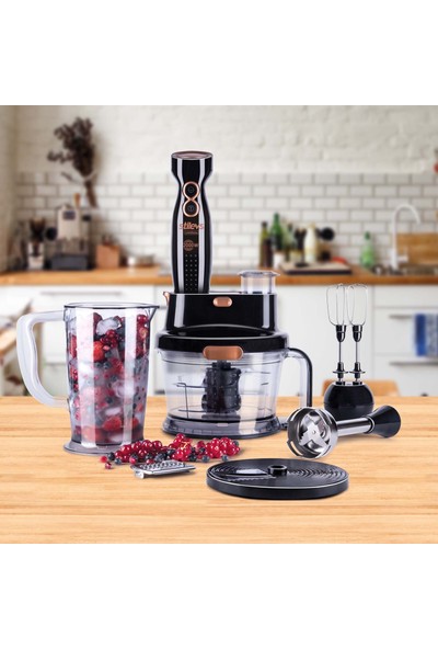 Stilevs Limitless El Blender Seti - Siyah Stilevs Limitless El Blender Seti - Siyah