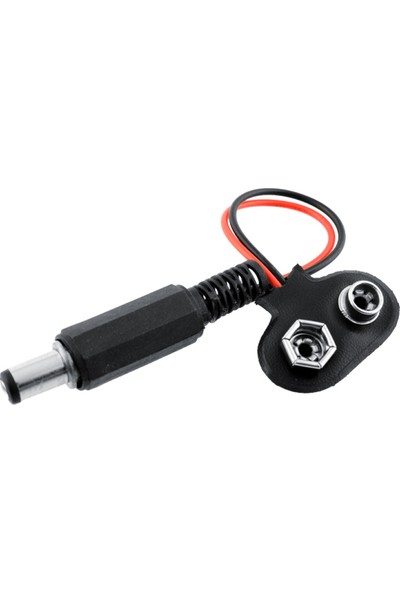 Robotekno Arduino 9V Pil Bağlantı Aparatı 2.1mm 9 Volt Pil Başlığı Robotekno Arduino 9V Pil Bağlantı Aparatı 2.1mm 9 Volt Pil Başlığı