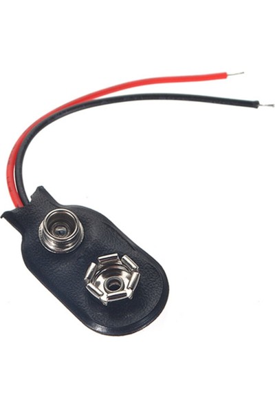 Robotekno 9v Pil Başlığı 9v Pil Bağlantı Aparatı 9v Battery Connector Robotekno 9v Pil Başlığı 9v Pil Bağlantı Aparatı 9v Battery Connector