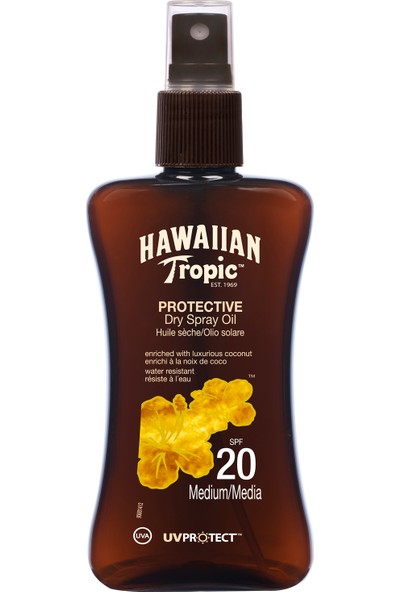 Hawaiian Tropic Hindistan Cevizli Bronzlaştırıcı Yağ 20 Faktör Hawaiian Tropic Hindistan Cevizli Bronzlaştırıcı Yağ 20 Faktör