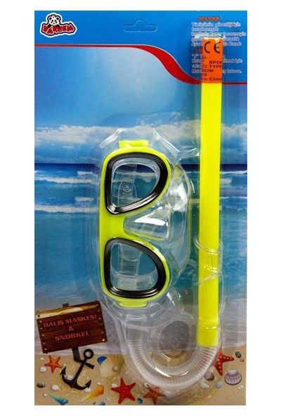 Vardem Oyuncak 23G 0932N Kart.Oval Gözlüklü Kc.Şnorkel Set