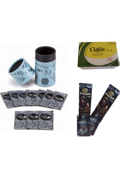 Nely8 Krem + Tiger Kahve + Jel