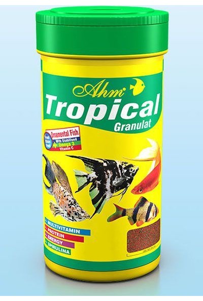 Ahm Tropical Granulat Balık Yemi 250 Ml Ahm Tropical Granulat Balık Yemi 250 Ml